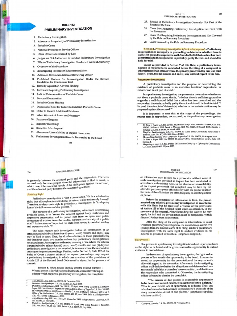 Preliminary Investigation: - C V y - V T N | PDF