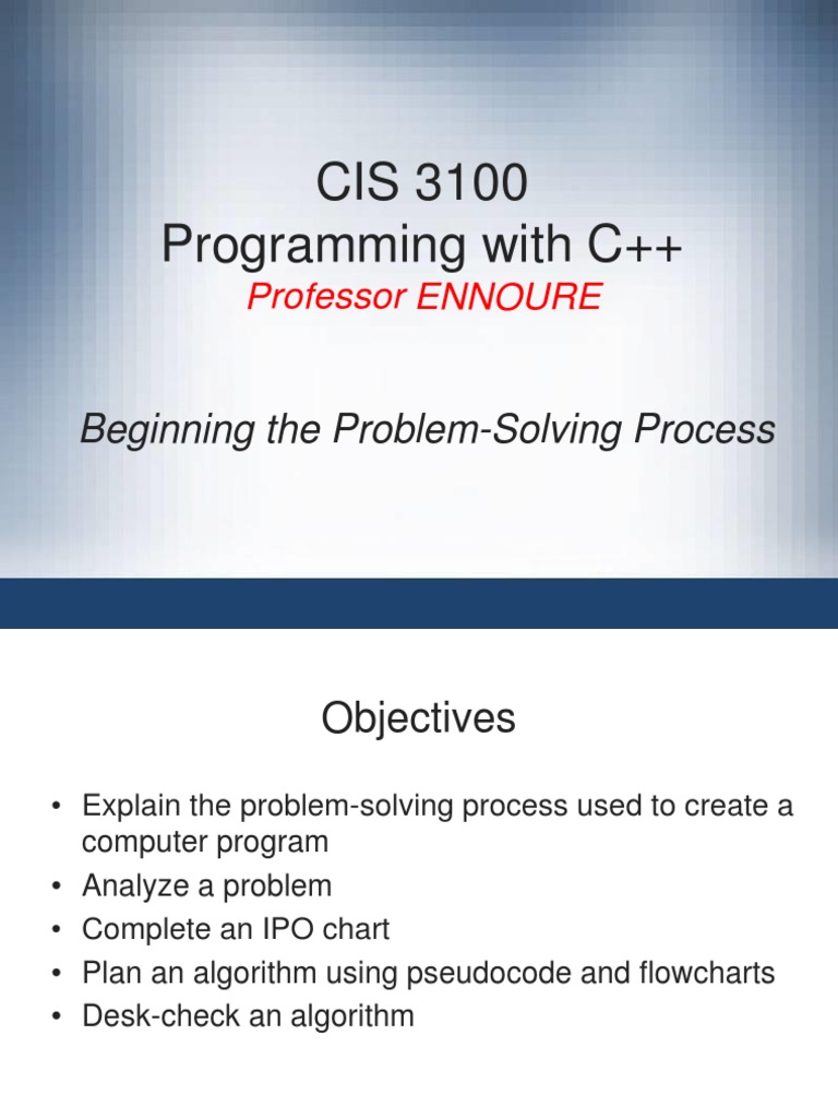 Class2 Notes | PDF | Algorithms | Input/Output