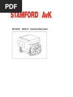 Alternator Technical Datasheet | PDF | Electrical Components | Electrical Engineering
