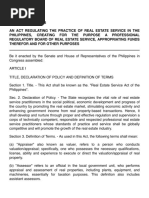 Resa Ra#9646 and Its Implementing Rules and Regulations and PRC | PDF ...