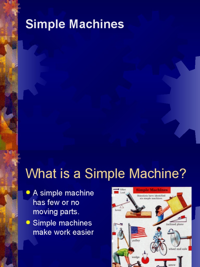 Simple Machines | PDF | Home & Garden