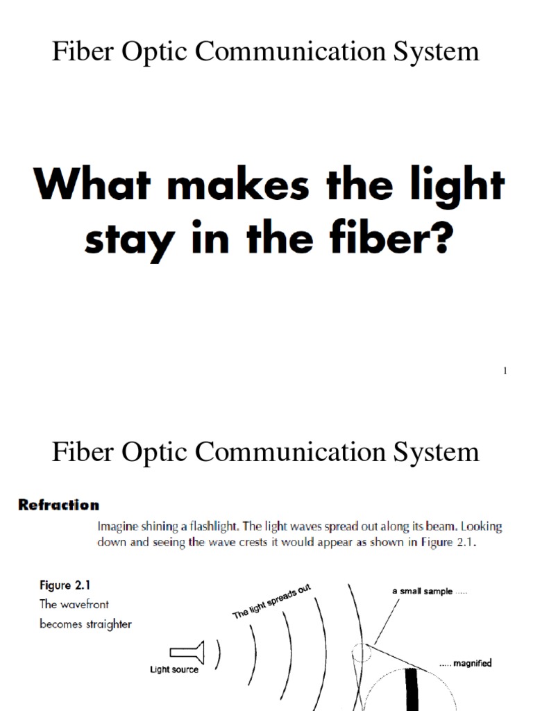 Fiber Optic Communication System 2 | PDF