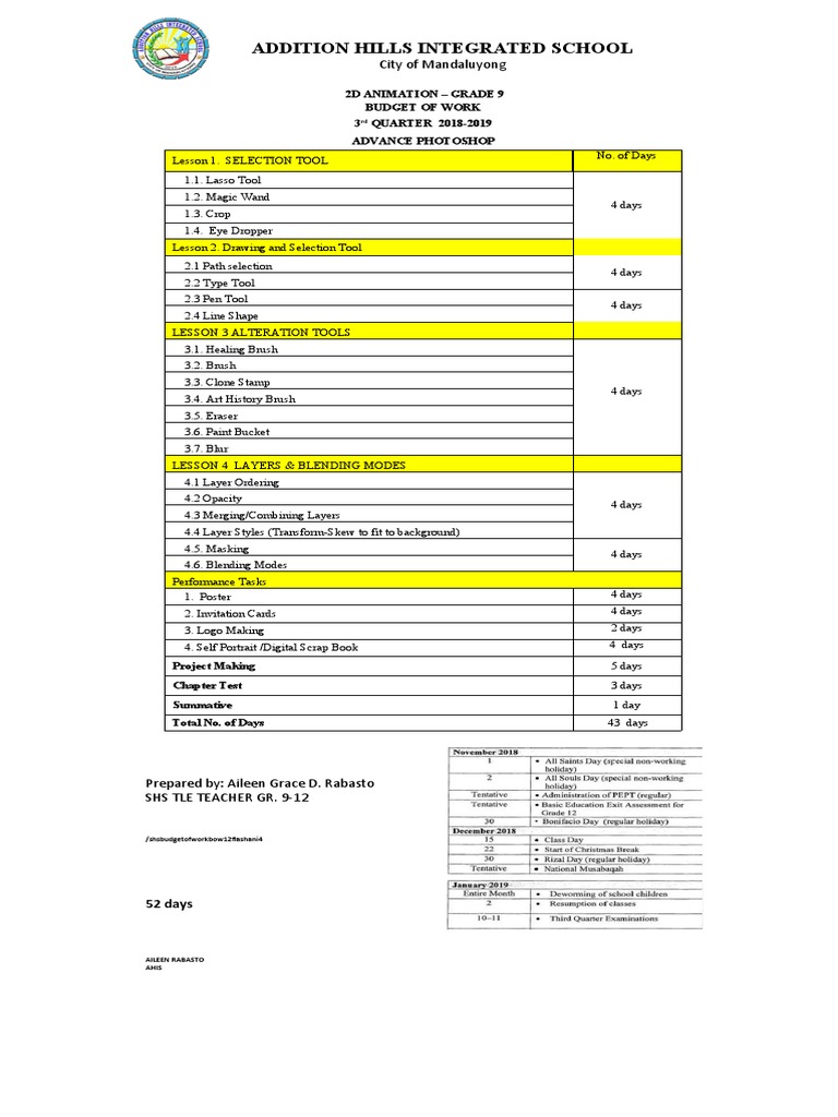Addition Hills Integrated School: City of Mandaluyong | PDF | Drawing ...