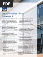 Environmental Policy Template Guide | PDF | Environmental Policy ...