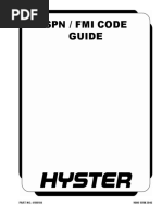 SPN FMI List | PDF | Transmission (Mechanics) | Switch