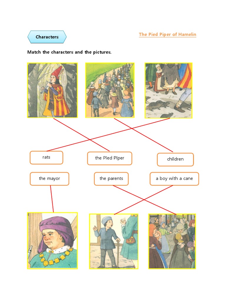 Pied Piper of Hamelin: Characters & Quiz | PDF