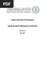 SAMA Cyber Security Framework PDF | PDF | Computer Security | Security