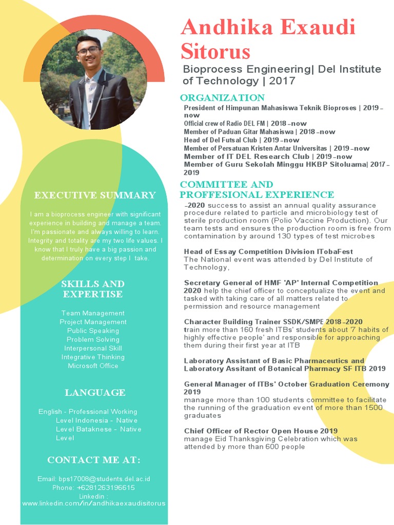 Sitorus Andhika Exaudi: Organization | PDF