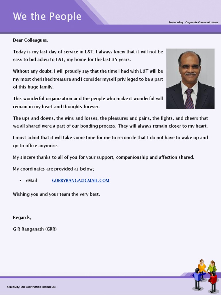 GRR - Parting Note1-11759 | PDF | Career & Growth