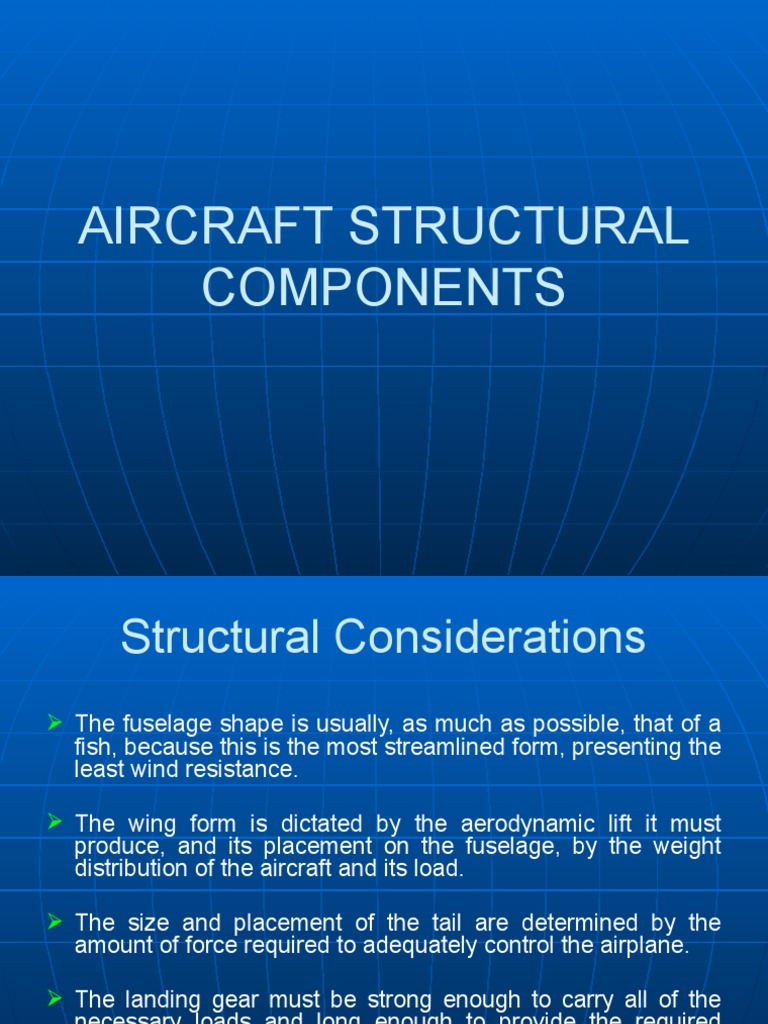 Structural Components | PDF | Flight Control Surfaces | Empennage