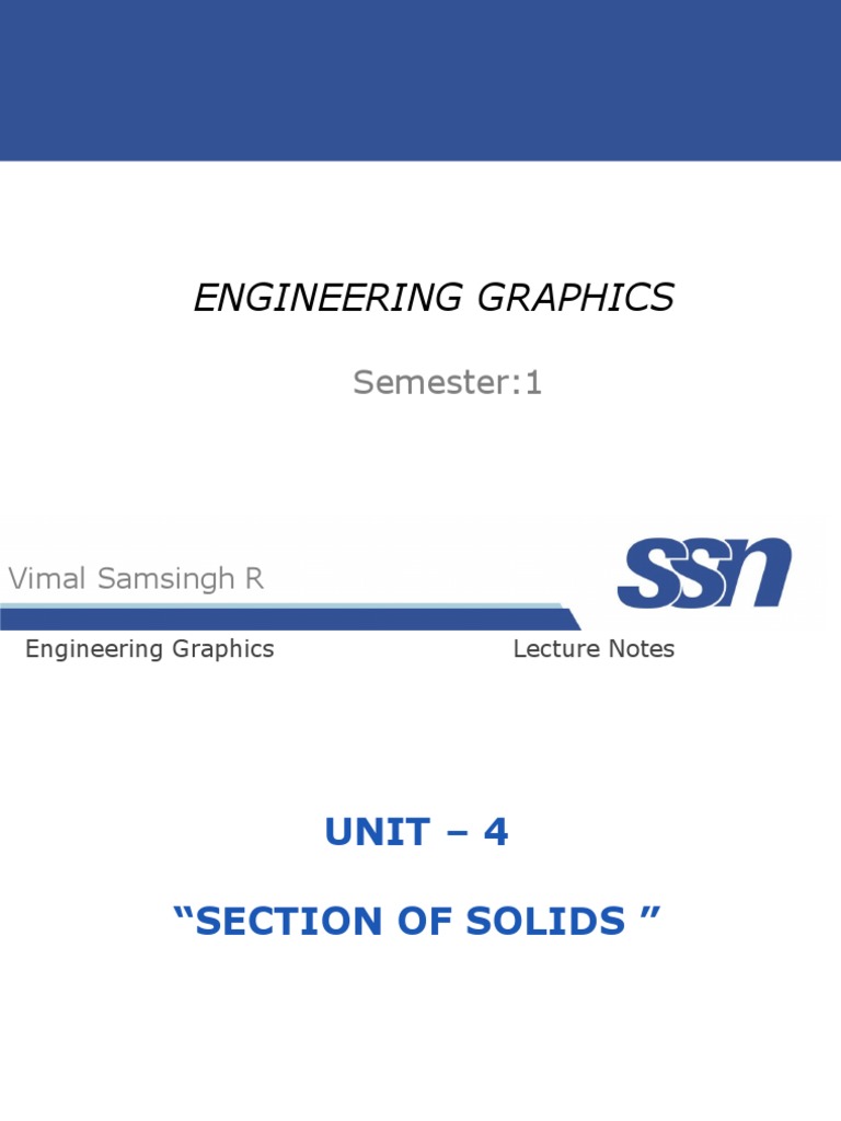 Engineering Graphics: Semester:1 | PDF | Perpendicular | Geometry