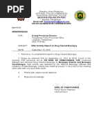 Request Letter To PNP | PDF
