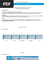 HP Probook 450 G8 Notebook PC: Interactive Bios Simulator | PDF | Bios ...