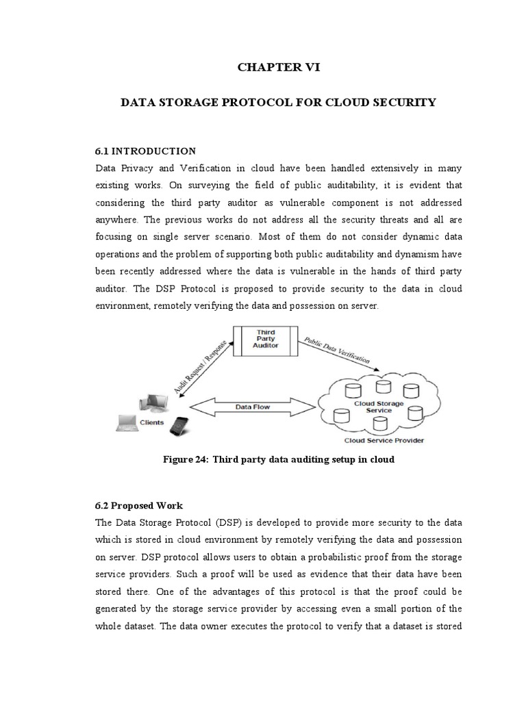 Data Storage Protocol For Cloud Security | PDF | Metadata | Cloud Computing