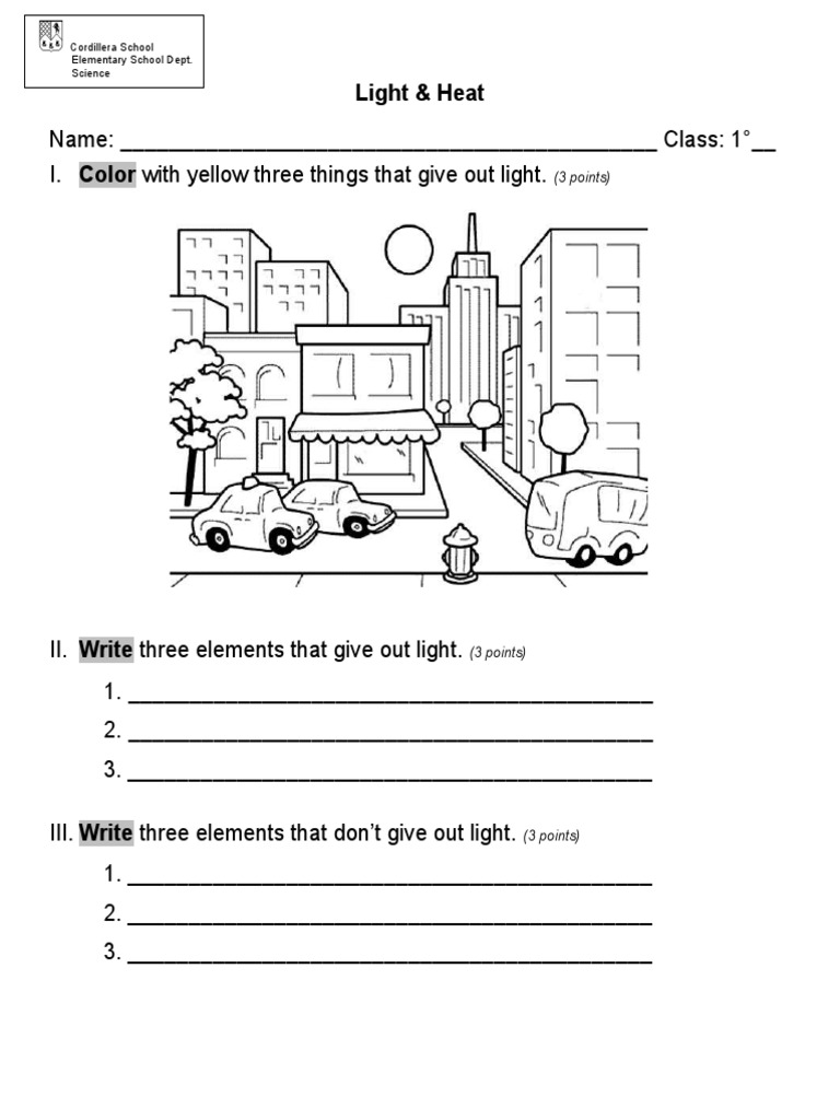 Light and Heat | PDF