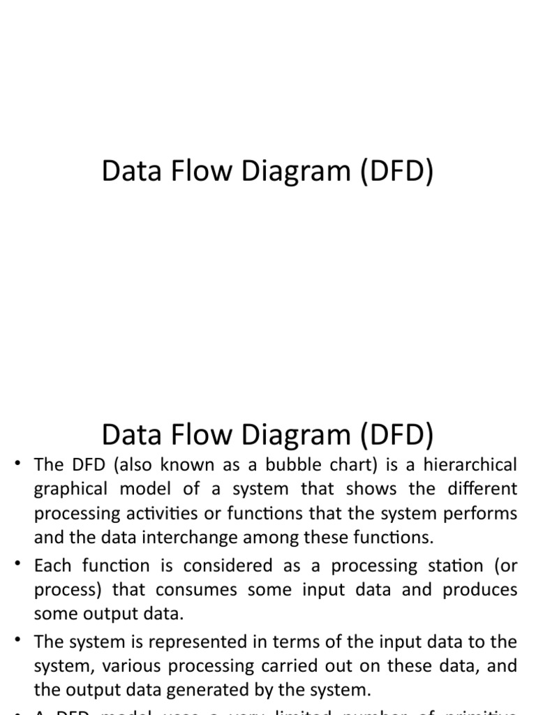 Data Flow Diagram (DFD) | PDF | Information Technology | Computing