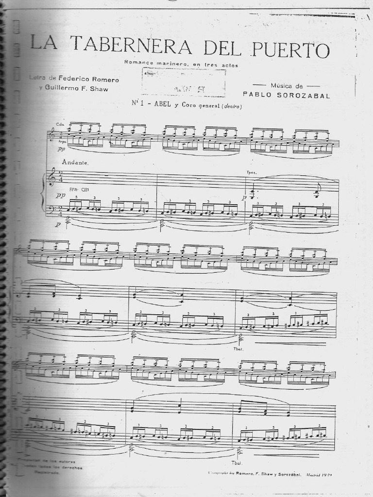 La Tabernera Del Puerto | PDF