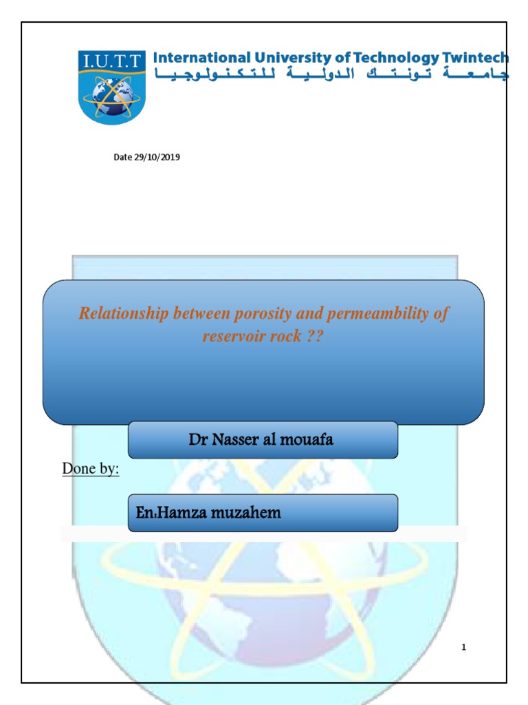 Porosity-Permeability in Carbonate Rocks | PDF | Soil Mechanics ...