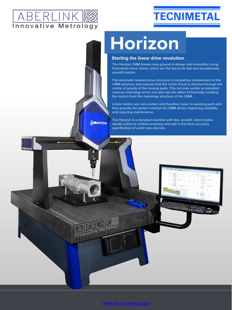 Máquina Tridimensional Horizon CMM Datasheet | PDF | Mechanical ...