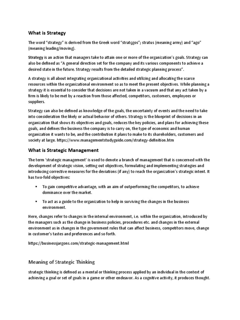 Akib | PDF | Strategic Thinking | Psychology