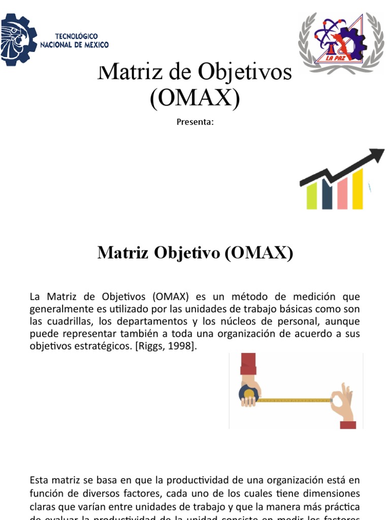 Matriz de Objetivos (OMAX) | PDF
