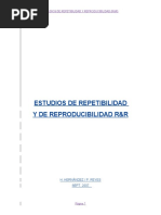 Estudio R&R en Minitab | PDF | Calibración | Medición
