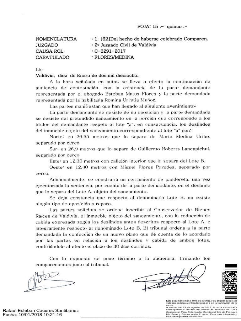 Avenimiento Modelo | PDF