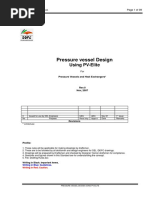 PV Elite Manual PDF | PDF | Technical Drawing | Pipe (Fluid Conveyance)