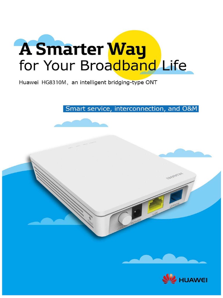 HUAWEI - HG8310M - Datasheet | PDF