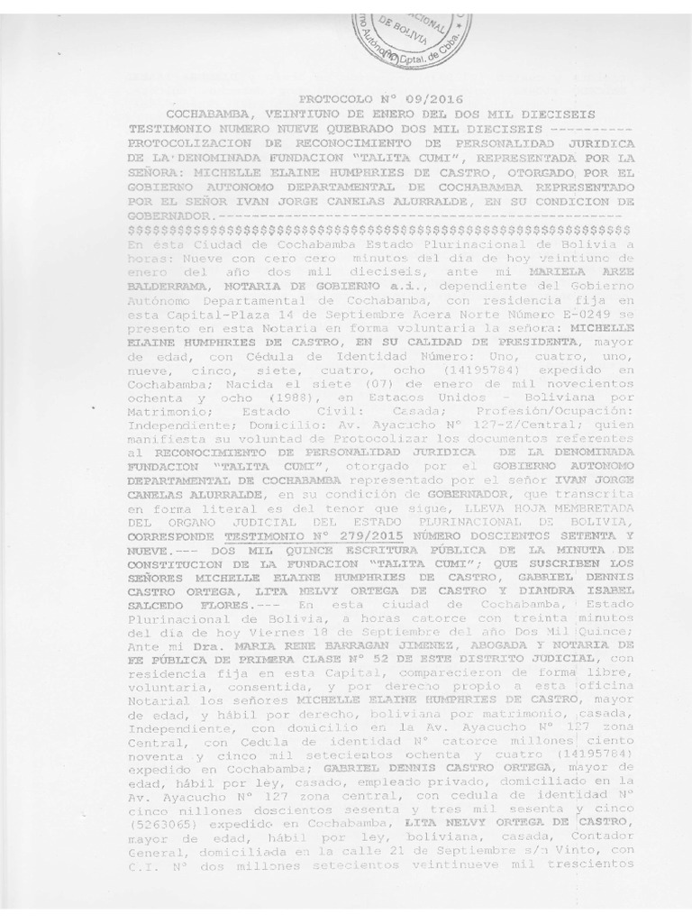 Protocolizacion Talita Cumi | PDF