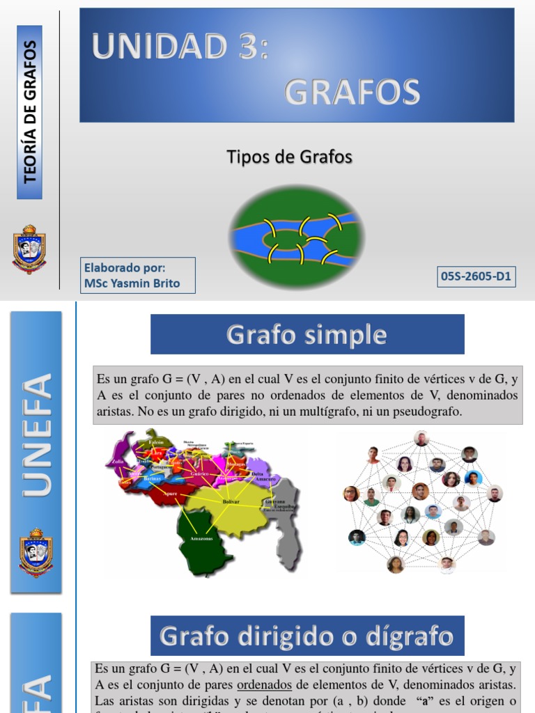 Tipos de Grafos Parte I | PDF | Vértice (teoría de grafos) | Relaciones ...