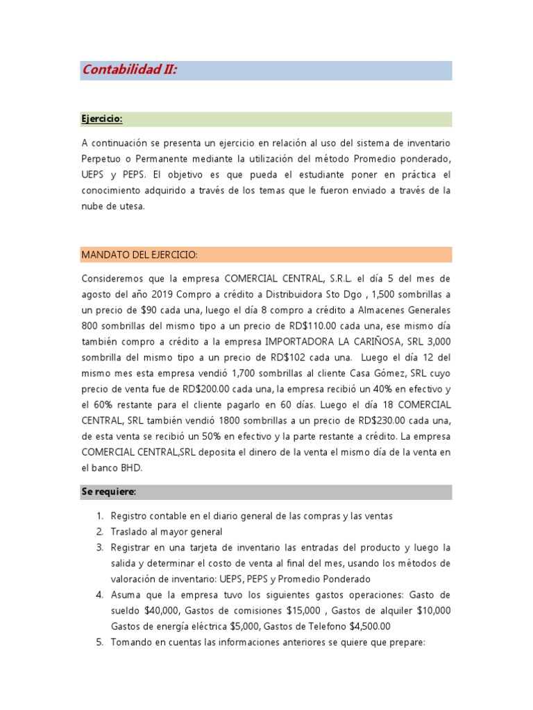 Practica 3er Parcial Contab. Ii PDF | Descargar gratis PDF | Economias | Contabilidad y Auditoria