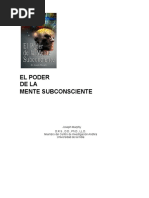 El Poder de Tu Mente Subconsciente Josep Murphy | PDF | Mente | Pensamiento