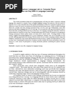 Introduction To Mozhigal Vision For Language Lab | PDF