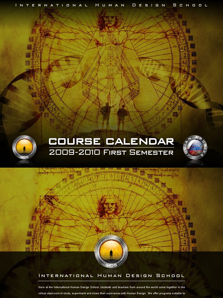 Course Calendar PDF | PDF