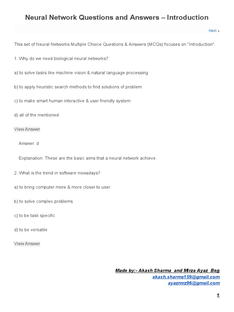 MCQ Soft Computing Akash & Mirza | PDF | Artificial Neural Network | Chemical Synapse