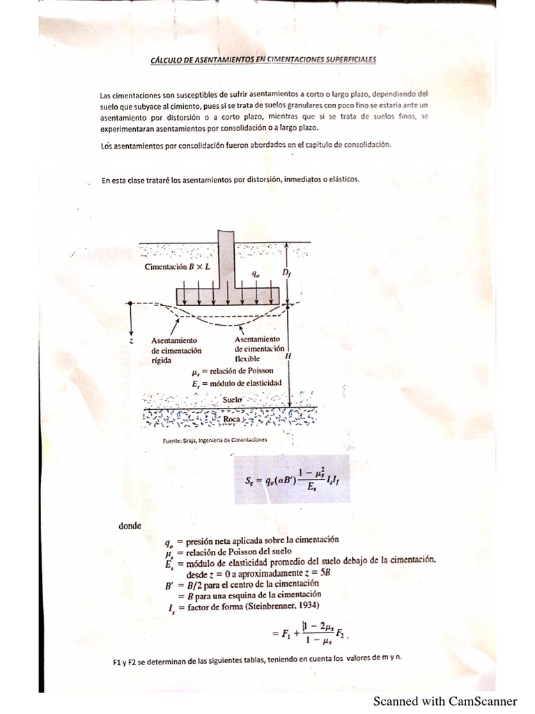Asentamientos Elásticos Pdf