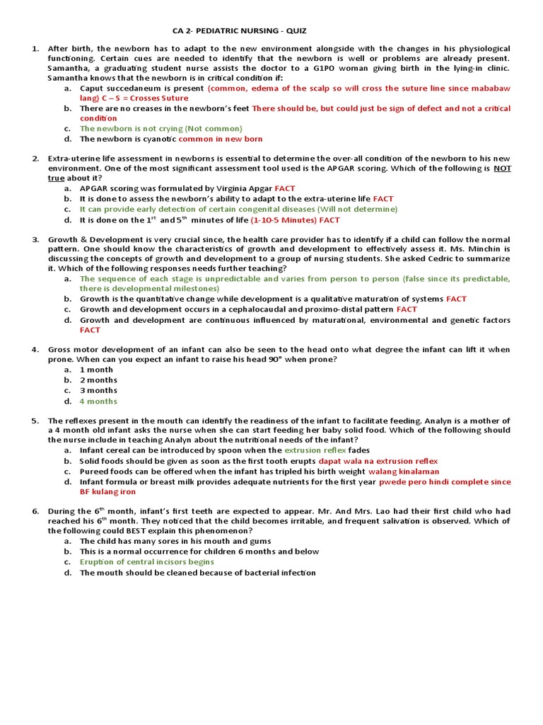 Ca2 Pedia Quiz Rationalized | PDF | Heart Valve | Congenital Heart Defect