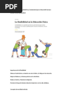 Cualidades y Potencialidad Física Del Ser Humano | PDF | Fuerza | La ...