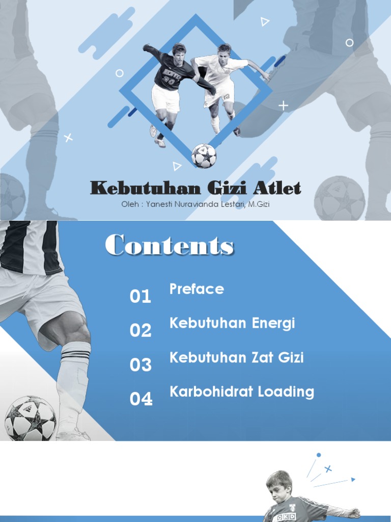 4.kebutuhan Nutrisi Pada Atlet-1 | PDF