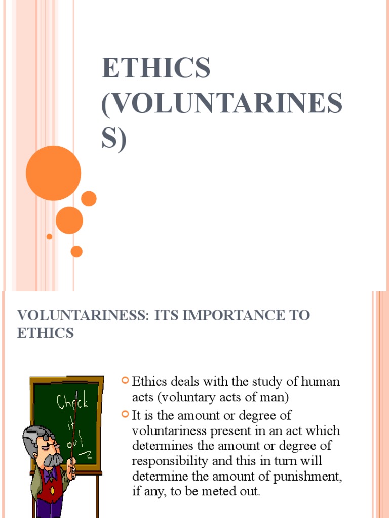 Ethics Voluntariness | PDF