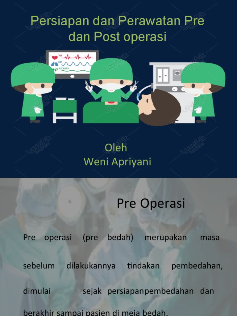 Persiapan dan Perawatan Pre-Operasi dan Post-Operasi: Langkah-Langkah ...