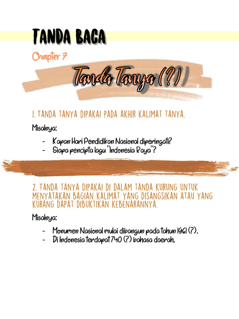 Tanda Tanya PDF | PDF