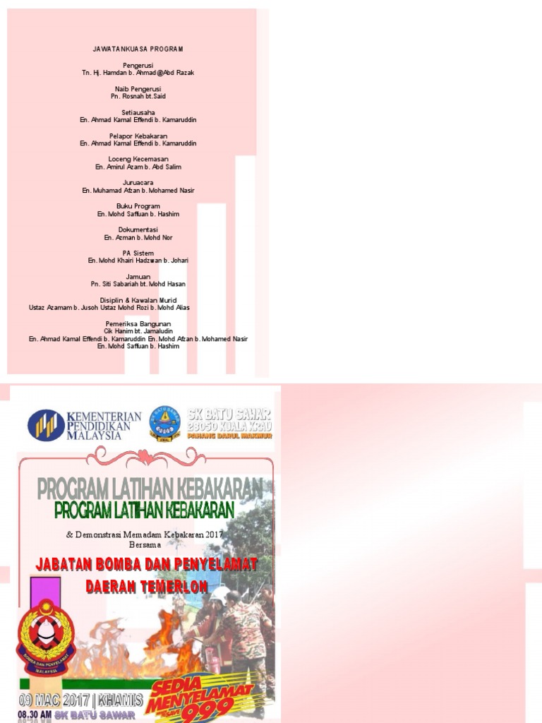 Buku Program Latihan Kebakaran | PDF