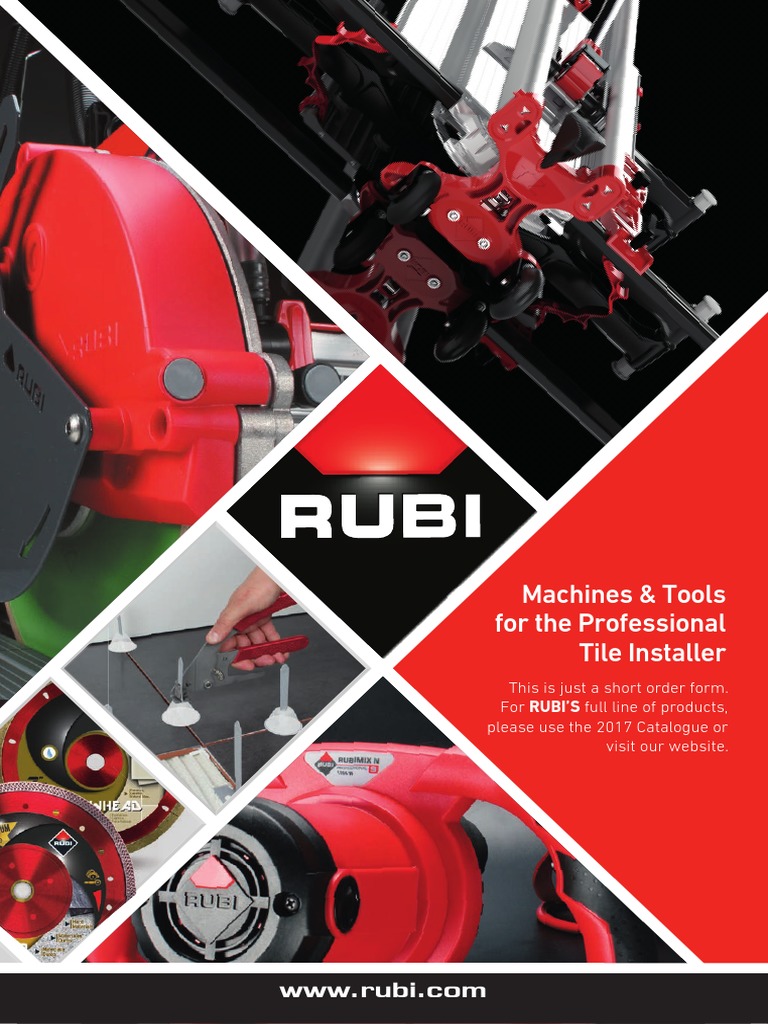 Rubi-Catalog US PDF | PDF | Tile | Manufactured Goods