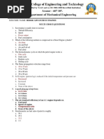 300+ TOP I.C. ENGINES Objective Questions and Answers PDF MCQs | PDF ...