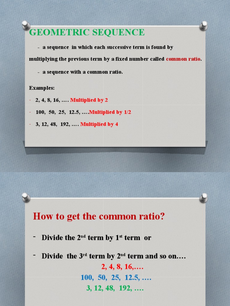 Geometric Sequence Multiplied By 2 Multiplied By 12 Multiplied By 4 Pdf 2694