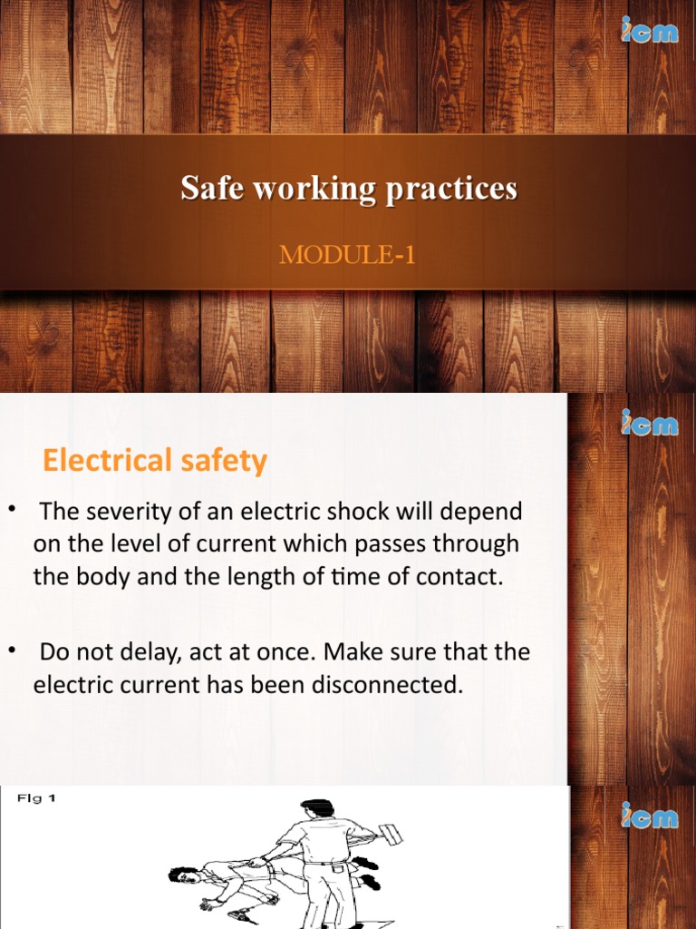 Safe Working Practices | PDF