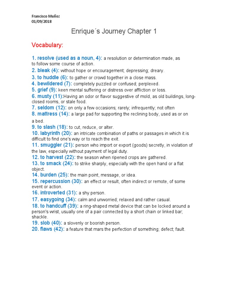 Enrique's Journey Chapter 1 | PDF | Social Science | History