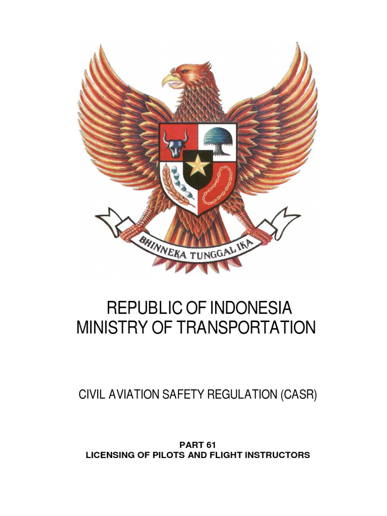 CASR Part 61 Amdt. 5 - Licensing of Pilots & Flight Instructors | PDF | Aviation | Aeronautics